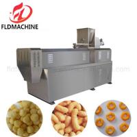 China Caramel Crispy Popcorn Corn Puffs Snacks Food Machine Corn Puffed Food Extruder Machine Corn Puffed Production Line for sale