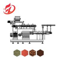 China Floating Fish Food Pellet Production Plant for Corn Wheat Starch Meat Raw Material for sale
