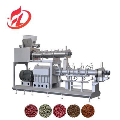 China SLG 85 Floating Sinking Fish Feed Pellet Machine Production Line Equipment Plant Prices for sale