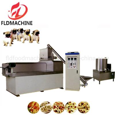 China Grain Feed Dog Treats Extruder Machine Chews Making Machinery Manufacturing Equipment for sale