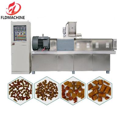 China Automatic Machinery Pet Animal Food Fish Feed Pellet Making Extruder for Production for sale