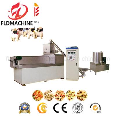 China Pet Treats Food Extruder Processing Line Dog Food Machine for 100pieces/Year Production for sale