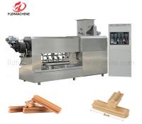 China Twin Screw Extrusion Process Pet Chew Food Processing Machinery for Dog Pet Treats for sale