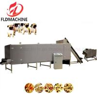 China Pet Food Process Extruding 15*3*5.0 Pet Feed Production Line for Dog Chews Machine for sale