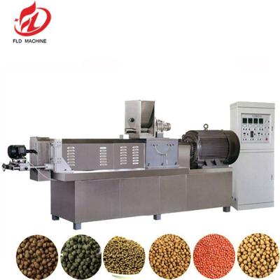 China Fish Animal Pet Food Feed Pellet Mill Extruder Making Machine for sale