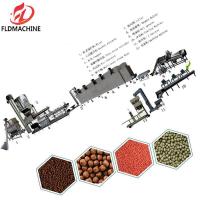 China Floating Fish Feed Pellet Production Processing Machine Line for sale