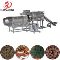 China Double Screw Stainless Steel Floating Fish Feed Mill Production Line Model NO. SLG 90 for sale