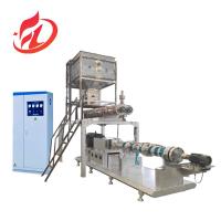 China Floating Fish Food Pellet Machine with Crushing-before-Mixing Technics 3*0.8*1.8m for sale