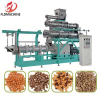 China High Capacity Dry Cat Food Pet Animal Making Extruder Sinking Floating Fish Feed Pellet Processing Line Wet Pet Dog Food Machine for sale