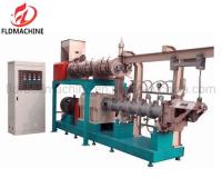 China 800-1200kg/H Capacity Twin Screw Extruder Fish Feed Processing Machinery with Floating for sale