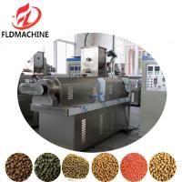 China Jinan Fld Company Floating Fish Feed Animal Feed Pellet Production Line With Screen Mesh for sale