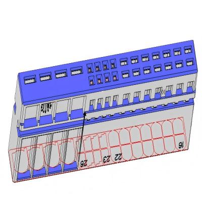 China Automotive Multi-Specification Modular Connector Housing for sale