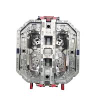 China Heavy Duty Bi Color Injection Mold - Double Shot Rotary Molding Tool for Plastic Parts for sale