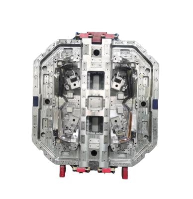 China Heavy Duty Bi Color Injection Mold - Double Shot Rotary Molding Tool for Plastic Parts for sale