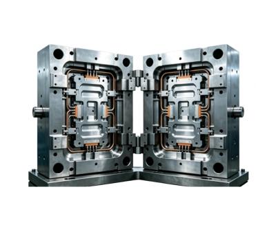 China BMC SMC Thermoset Injection Mold - Hot Oil Heating Circuit Composite Material Mould for sale