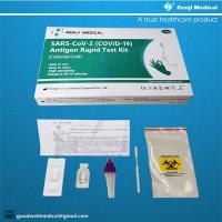 China Renji COVID 19 Antigen Rapid Test Kit Nasal Swab Colloidal Gold 10 - 15Min for sale