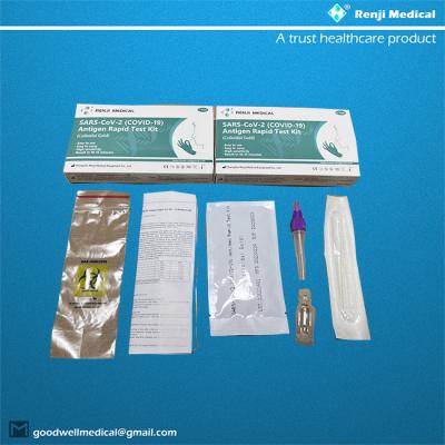 China Self Rapid Antigen Test RAT Kits For COVID-19 CE SGS Certificated for sale