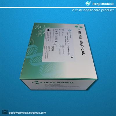 China Renji Rapid COVID 19 Testing Kit , 4 steps 15 Minutes Test Kit for sale