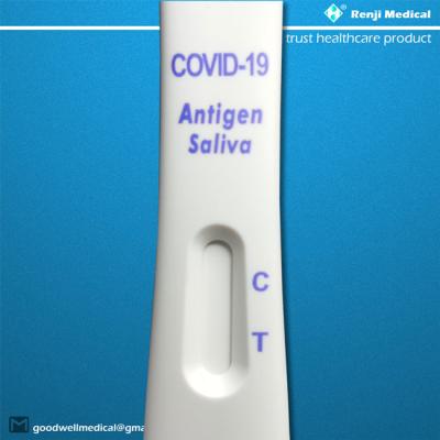 China 5 sets / box Antigen Rapid Testing Kit , 15 min Covid 19 Detection Kit for sale