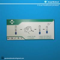 China One Step Antigen Rapid Test Kit Colloidal Gold Type For COVID 19 for sale