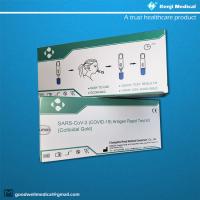 China 5 sets / box Rapid COVID 19 Testing Kit With Nasopharyngeal Swabs for sale