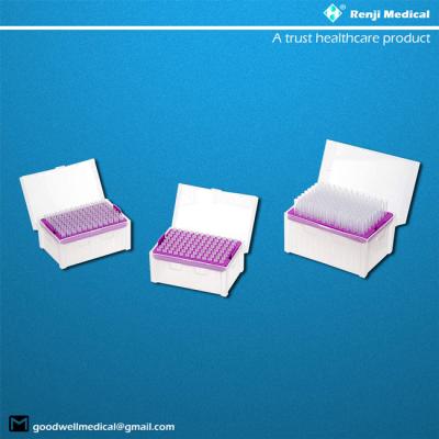 China Renji Sterile Pipette Tips Polypropylene Material CE certification for sale