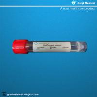 China Red Cap Specimen Collection Tube , Vtm Swab Kit FDA CE Approved for sale