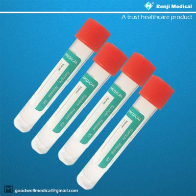 China Renji Medical Saliva Collection Kit Tube MSDS YBTC MA Certification for sale