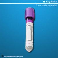 China SGS MSDS Approval Disposable Vacuum Blood Collection Tube 5ml 7ml for sale
