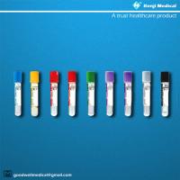 China SGS MSDS Approval Disposable Vacuum Blood Collection Tube 5ml 7ml for sale