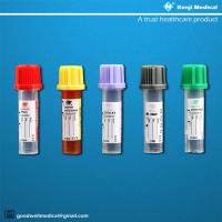 China 15×46mm Pediatric Blood Collection Tubes Ethylene Oxide Sterilization for sale