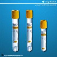 China Transparent Disposable Vacuum Blood Collection Tube CE Certification for sale