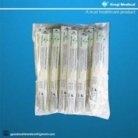 China Individually sealed Sterile Nylon Flocked Swab with plastic breakable shaft for sale