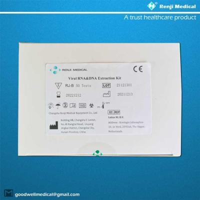 China QPCR Mini Viral Rna Extraction Kits YBTC MSDS Certification for sale