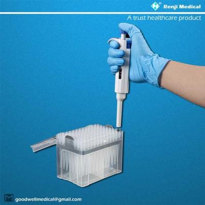 China Transparent Universal Pipette Tips Compatible With 1000ul Pipettors for sale