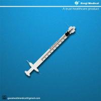 China Sterilized Disposable Medical Consumables , Class III 1ml Syringe With Needle for sale