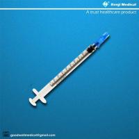 China EO Gas Sterile Disposable Medical Consumables 1ml Medicine Syringe for sale