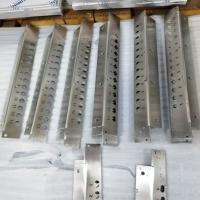 China 1mm Thin Black Sheet Metal Bending Powder Coated Metal Bending Parts for sale