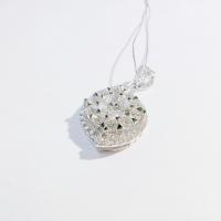 China Handmade 18K Gold Diamond Cluster Pendant 0.5-3 Carat with GIA/IGI Certification for Women for sale