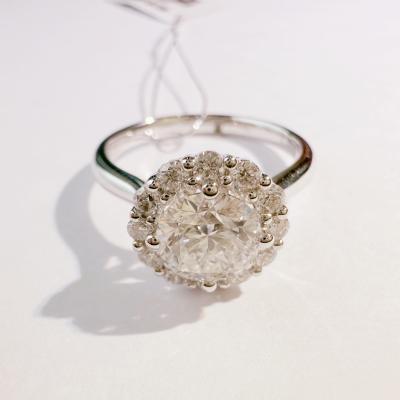 China Fortune 18K Gold Customized Lab Grown Diamond Ring 0.5-3 Carat with IGI GIA Certification for Women for sale