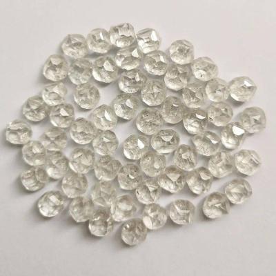 China 1-5 Carat HPHT Lab Grown Rough Diamonds in White DEF, Pink, Yellow, and Blue Colors for Jewelry Manufacturing for sale