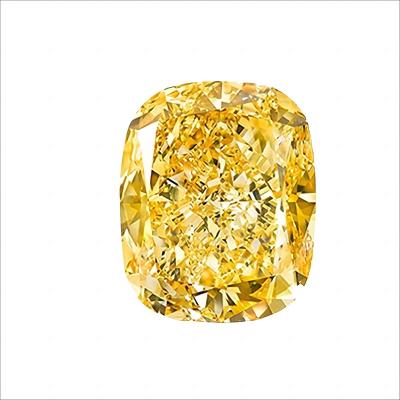 China Yellow Radiant Cut Lab Grown Diamond 0.5-2.5 Carat VVS VS Clarity 3EX Cut with IGI GIA Certification for sale