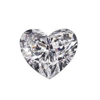 China Heart Shaped Lab Grown Diamonds 0.5-2.5 Carat VVS1 Clarity IGI GIA Certified in D-F Colors for sale