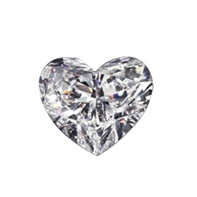 China Heart Shaped Lab Grown Diamonds 0.5-2.5 Carat VVS1 Clarity IGI GIA Certified in D-F Colors for sale