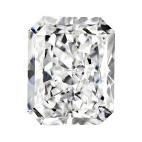 China Radiant Cut Lab Grown Diamonds 0.5-2.5 Carat VVS VS Clarity 3EX Cut IGI GIA Certified for sale