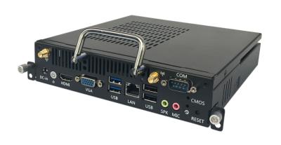 China Fanless Industrial Mini PC OPS Slot In Intel Core 7300u Kabylake TPM 2.0 for sale