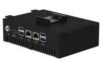 China Compact Industrial Embedded Computer DIN Rail PC For Industrial IoT M2M for sale