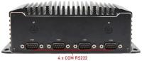 China Side Mounting Mini Box PC Fanless Industrial Computer Windows 11 I5 8265u Whiskey Lake for sale