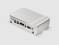 China Fanless Compact Industrial Mini PC Embedded Computer 4G Intel I3 6157U Skylake for sale