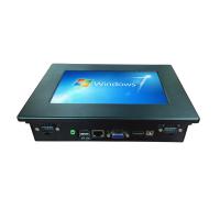 China 7'' Embedded Industrial LCD Monitor Rugged HD All In One Fanless Touchscreen PCs PCAP for sale